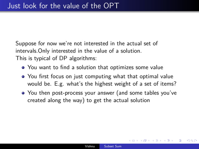 Subset sum problem(dp) | PDF