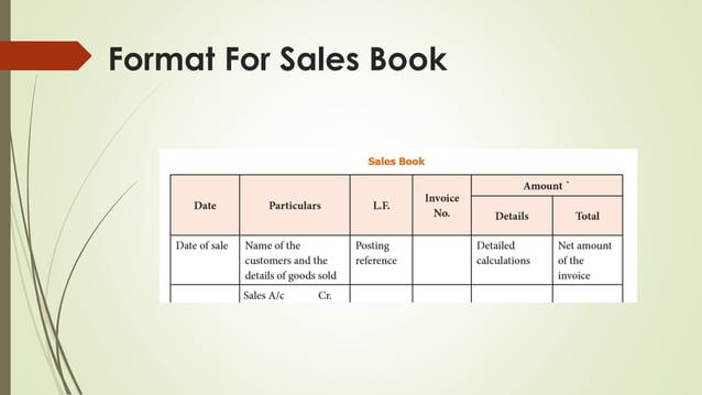 Subsidiary books | PDF | Business Accounting & Finance | Business