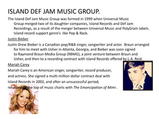 Subsidiary labels | PPT