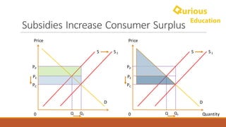 Subsidies Notes - A-level & IB Economics | PDF