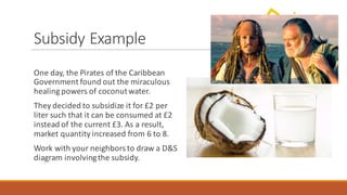 Subsidies Notes - A-level & IB Economics | PDF