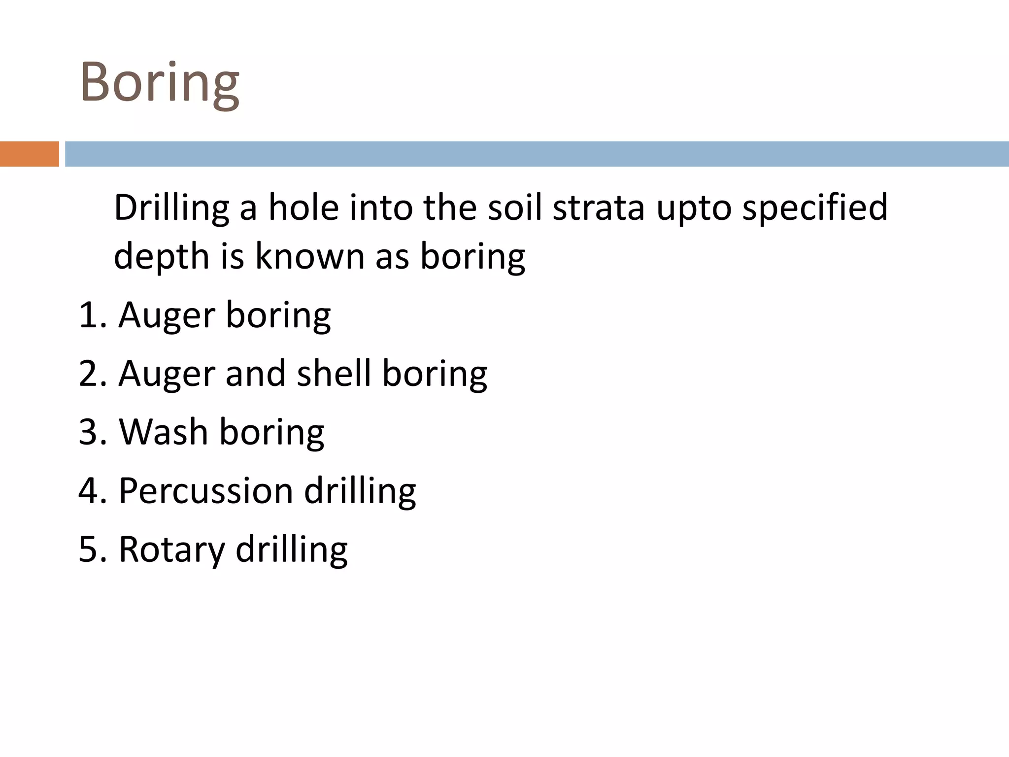 Sub soil exploration | PPTX