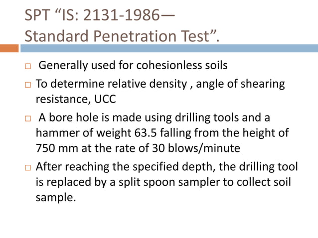 Sub soil exploration | PPTX