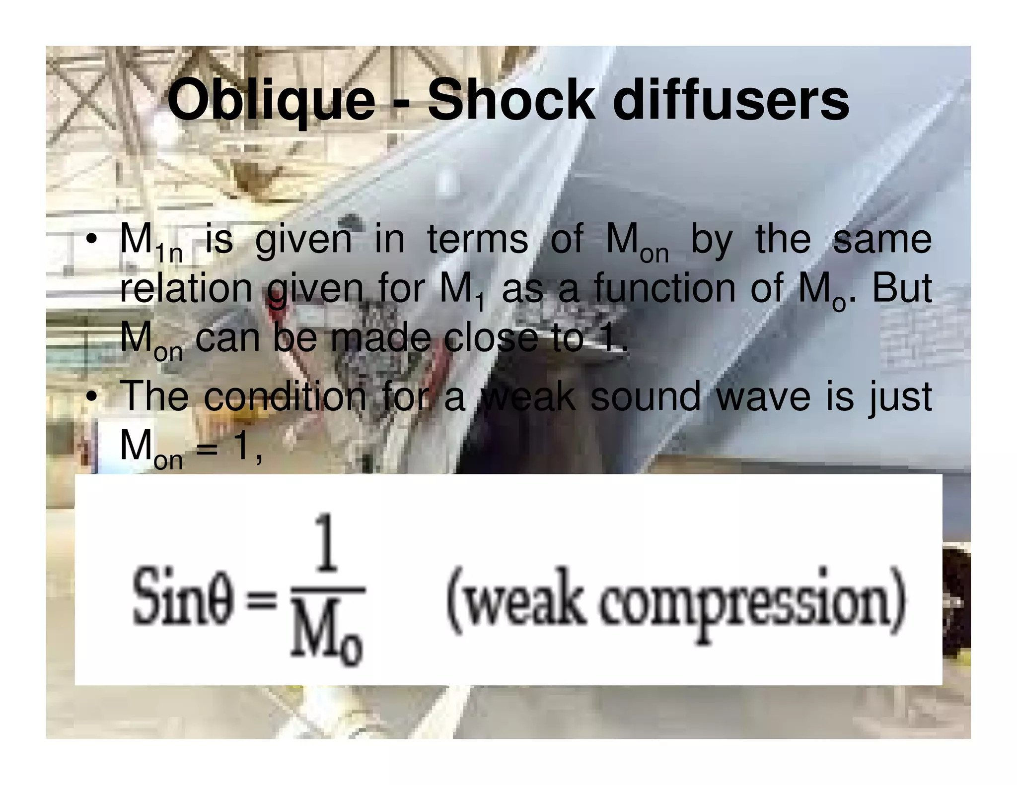 Subsonic and supersonic air intakes | PDF