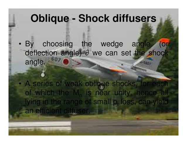Subsonic and supersonic air intakes | PDF