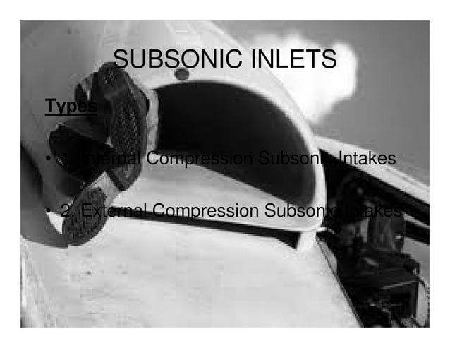 Subsonic and supersonic air intakes | PDF