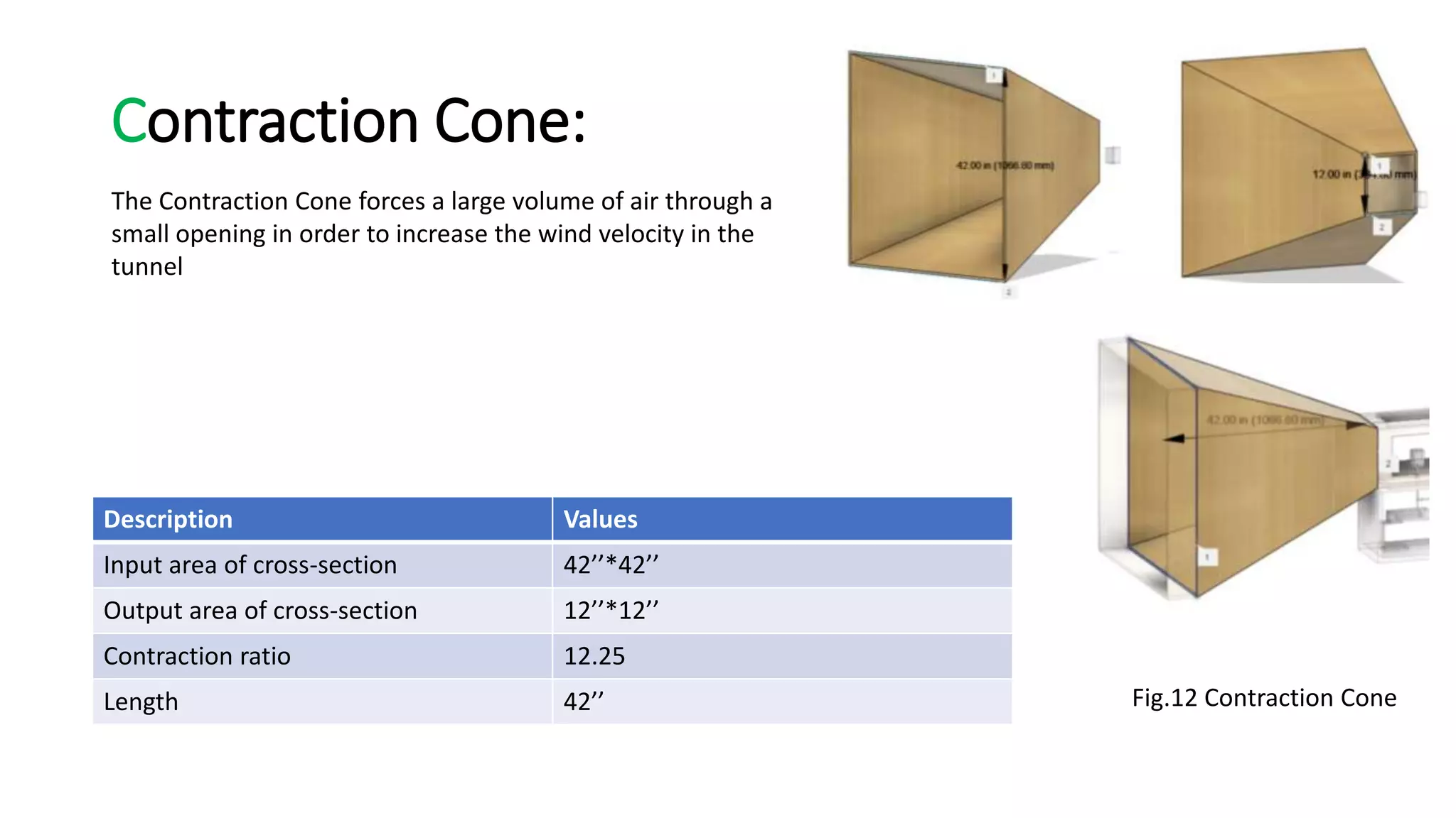 Subsonic wind tunnel with animation | PPTX