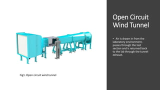 Subsonic wind tunnel with animation | PPT