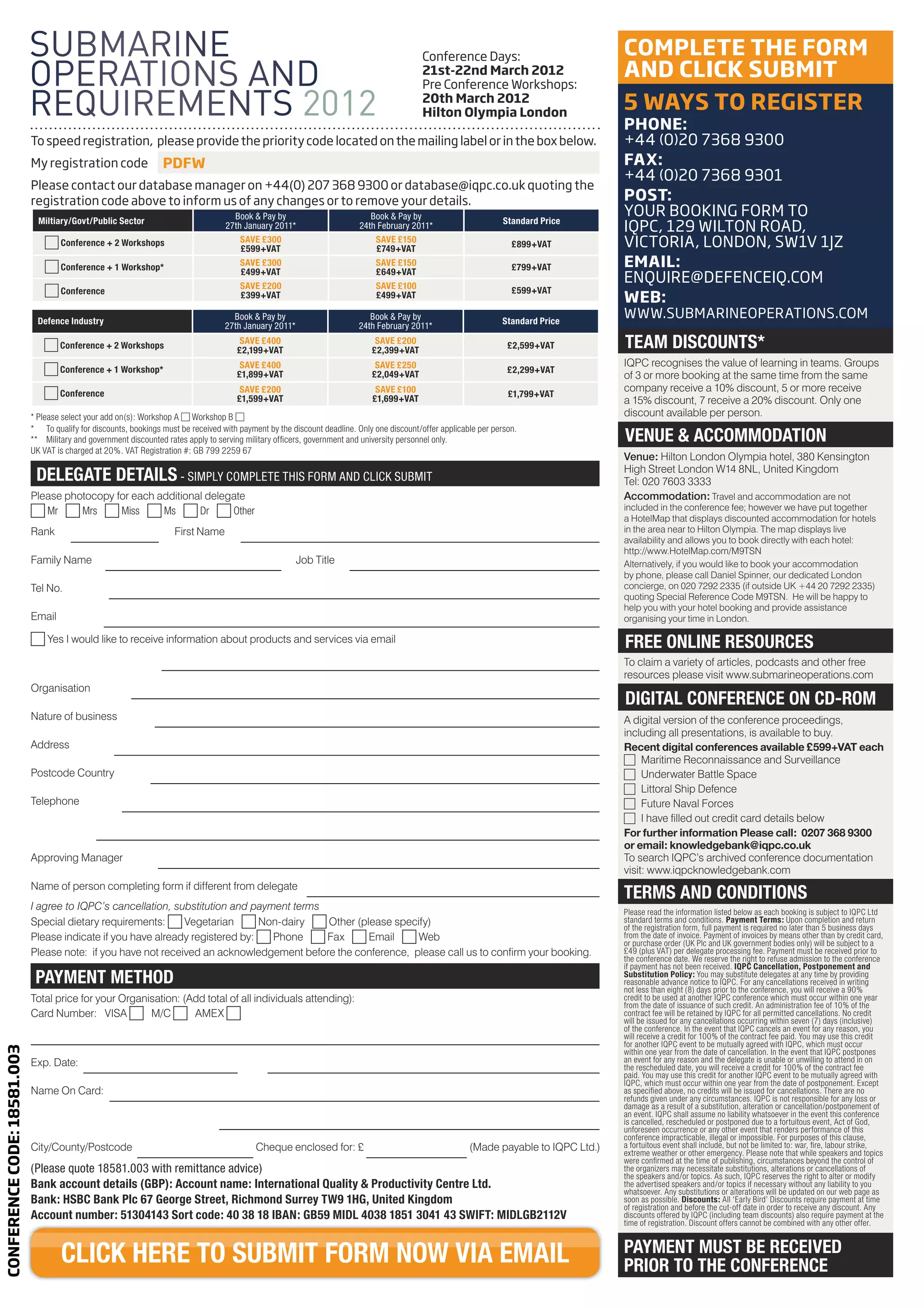 Submarine Operations & Requirements | PDF