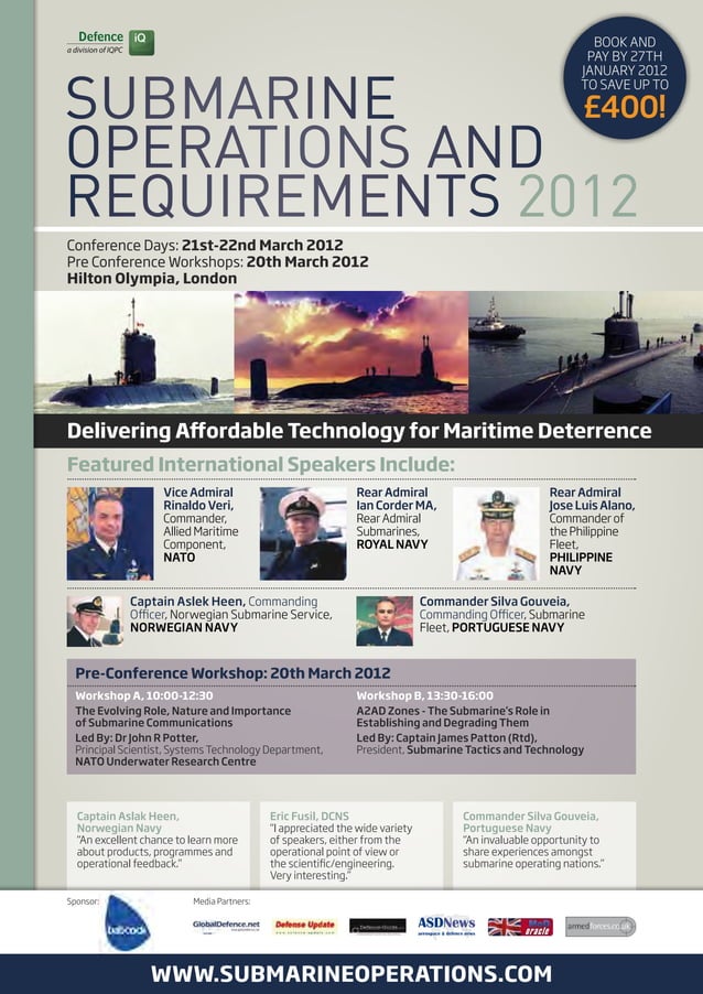 Submarine Operations & Requirements | PDF