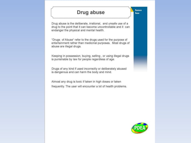 Substance Abuse Prevention Module | PPT