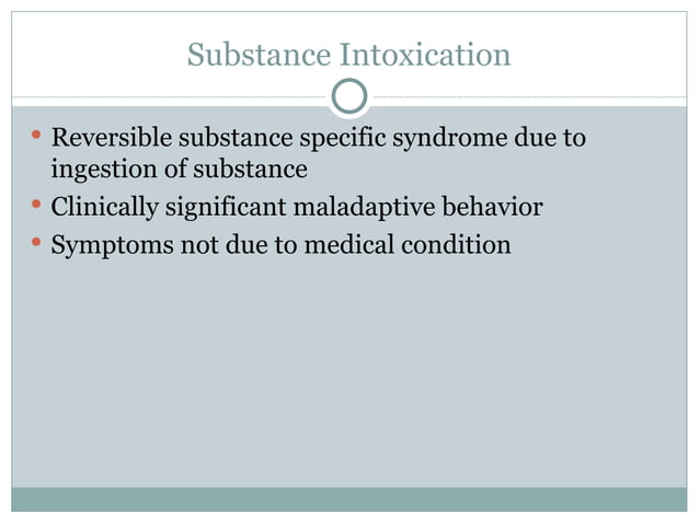 Substance abuse | PPT