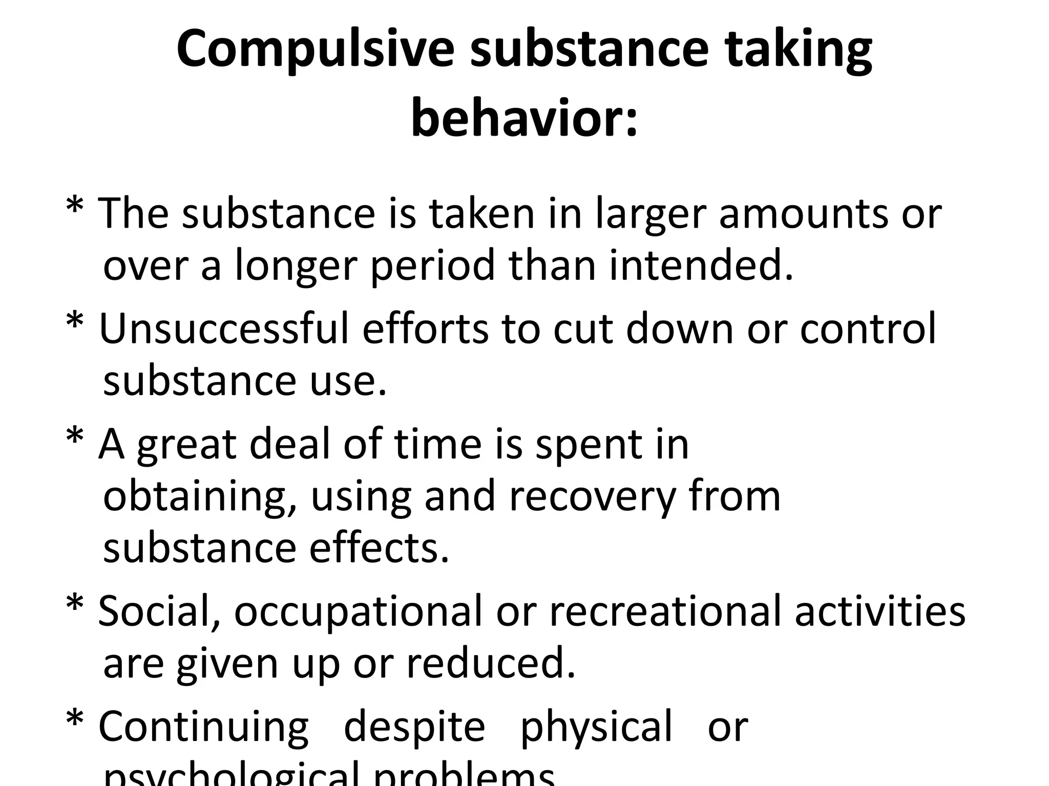 Substance abuse | PPTX