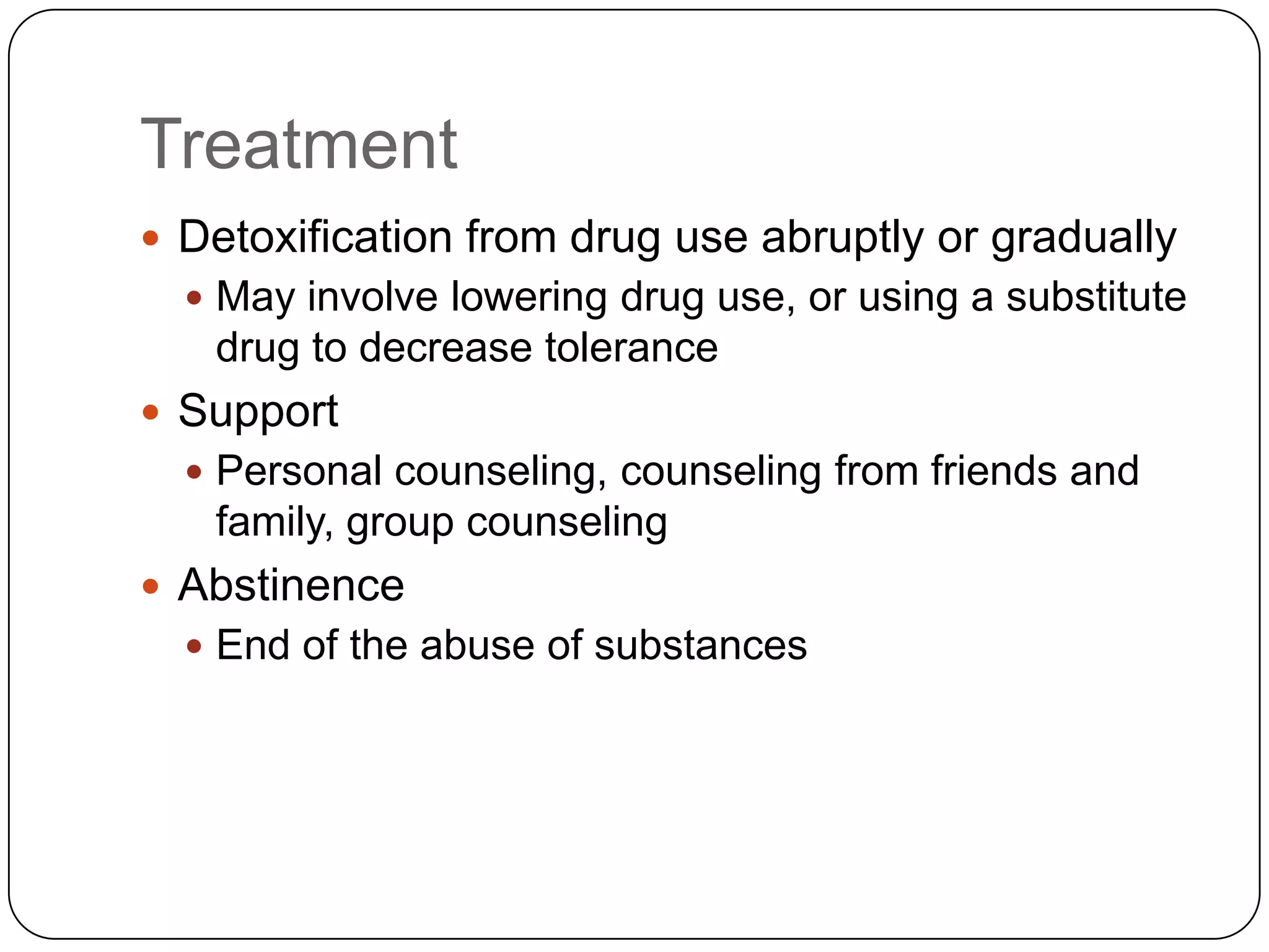Substance abuse | PPTX