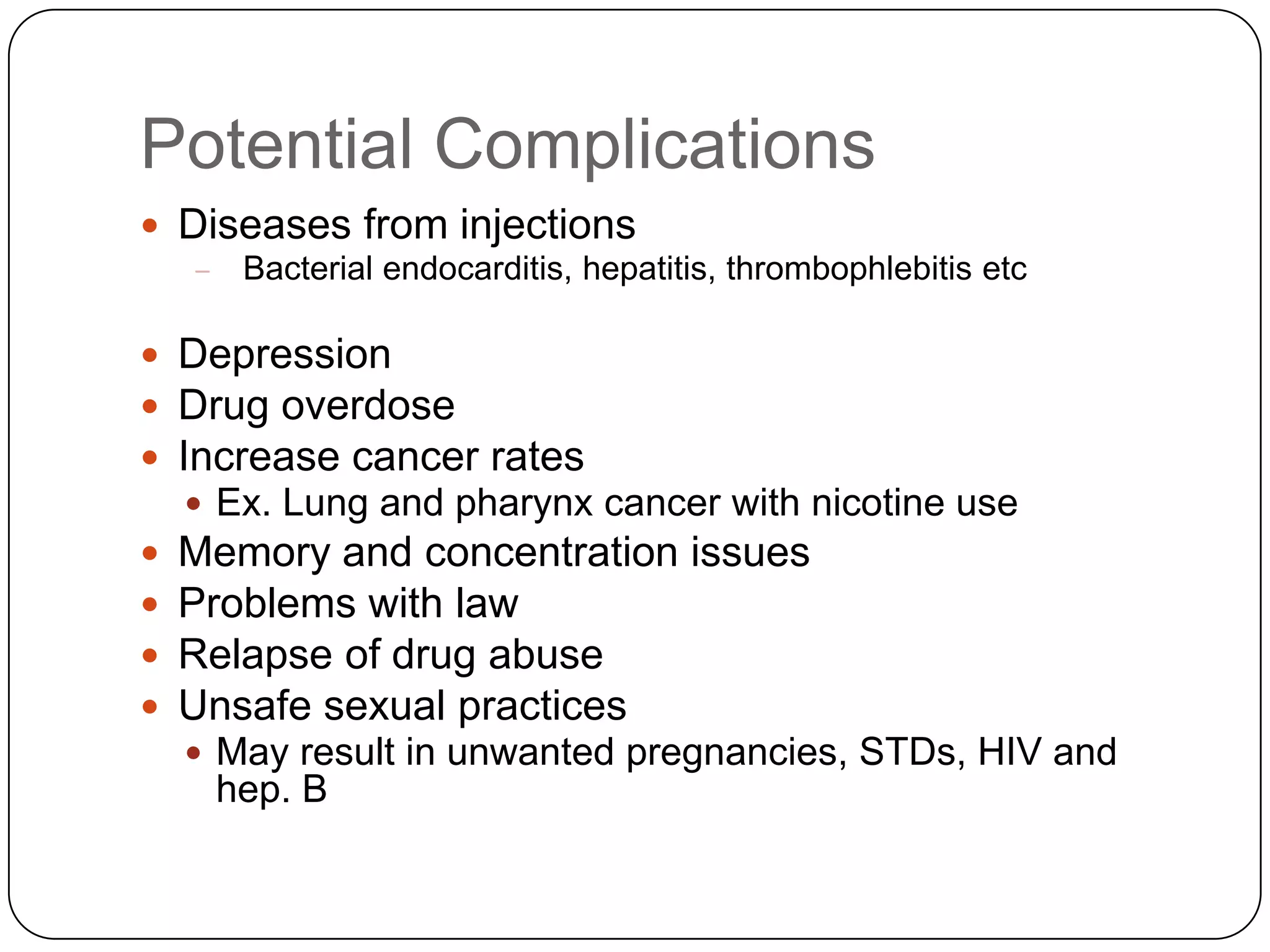 Substance abuse | PPTX