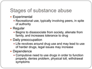 Substance abuse | PPTX