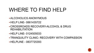 Substance abuse | PPTX