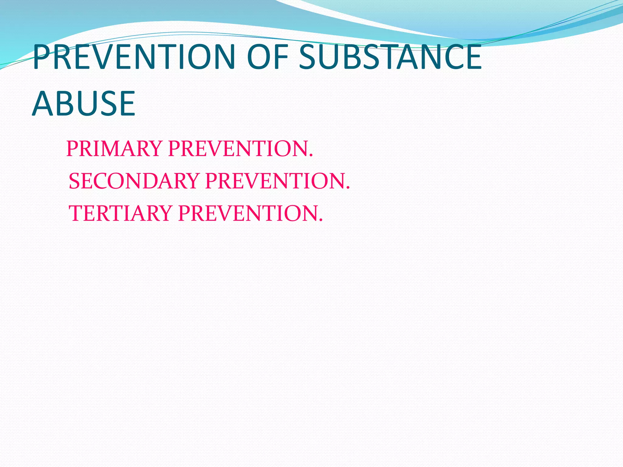 Substance abuse | PPTX