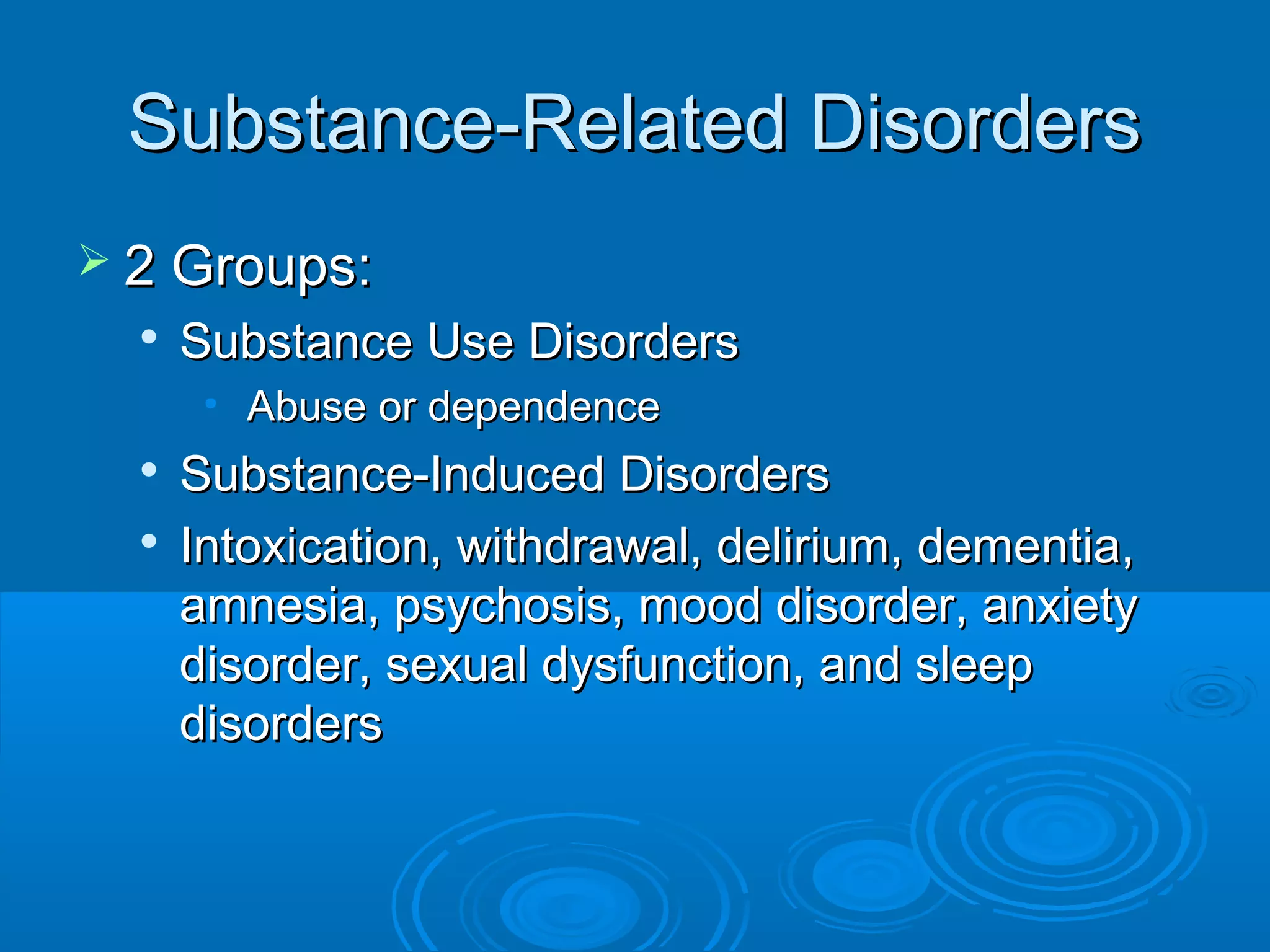 Substance abuse power presentation | PPT