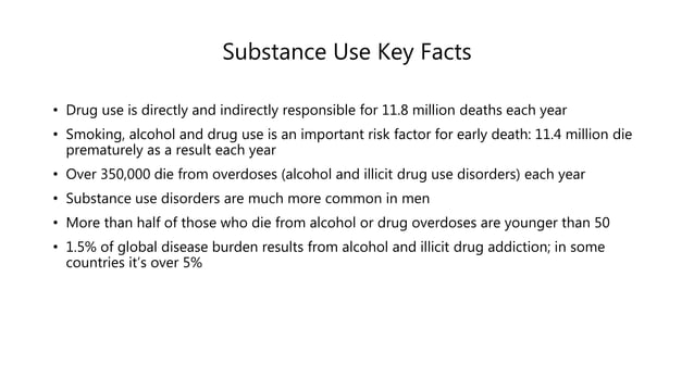 Substance abuse | PPT