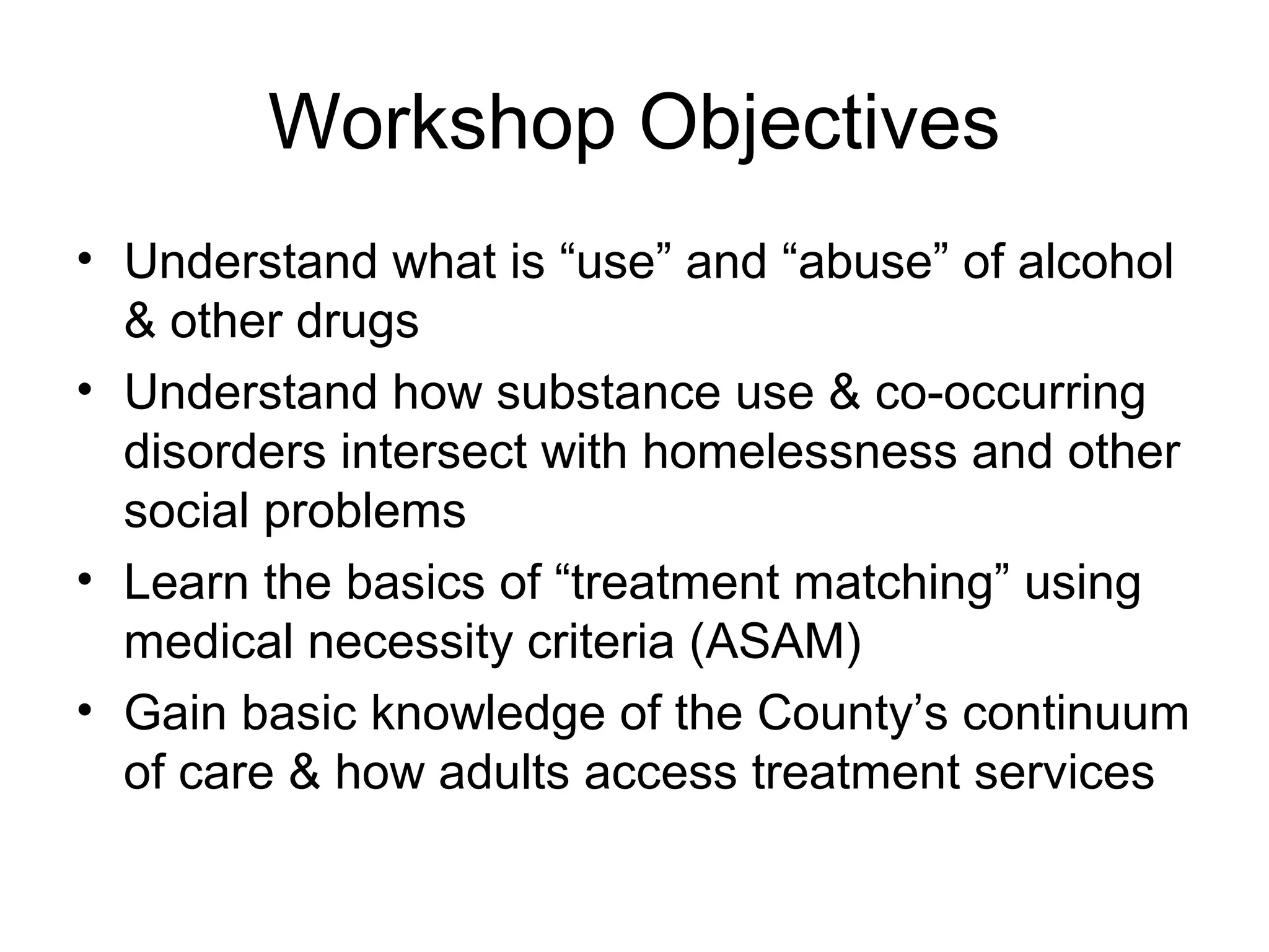 Substance abuse 101 | PPT