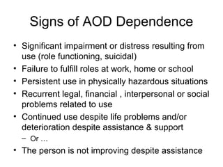 Substance abuse 101 | PPT