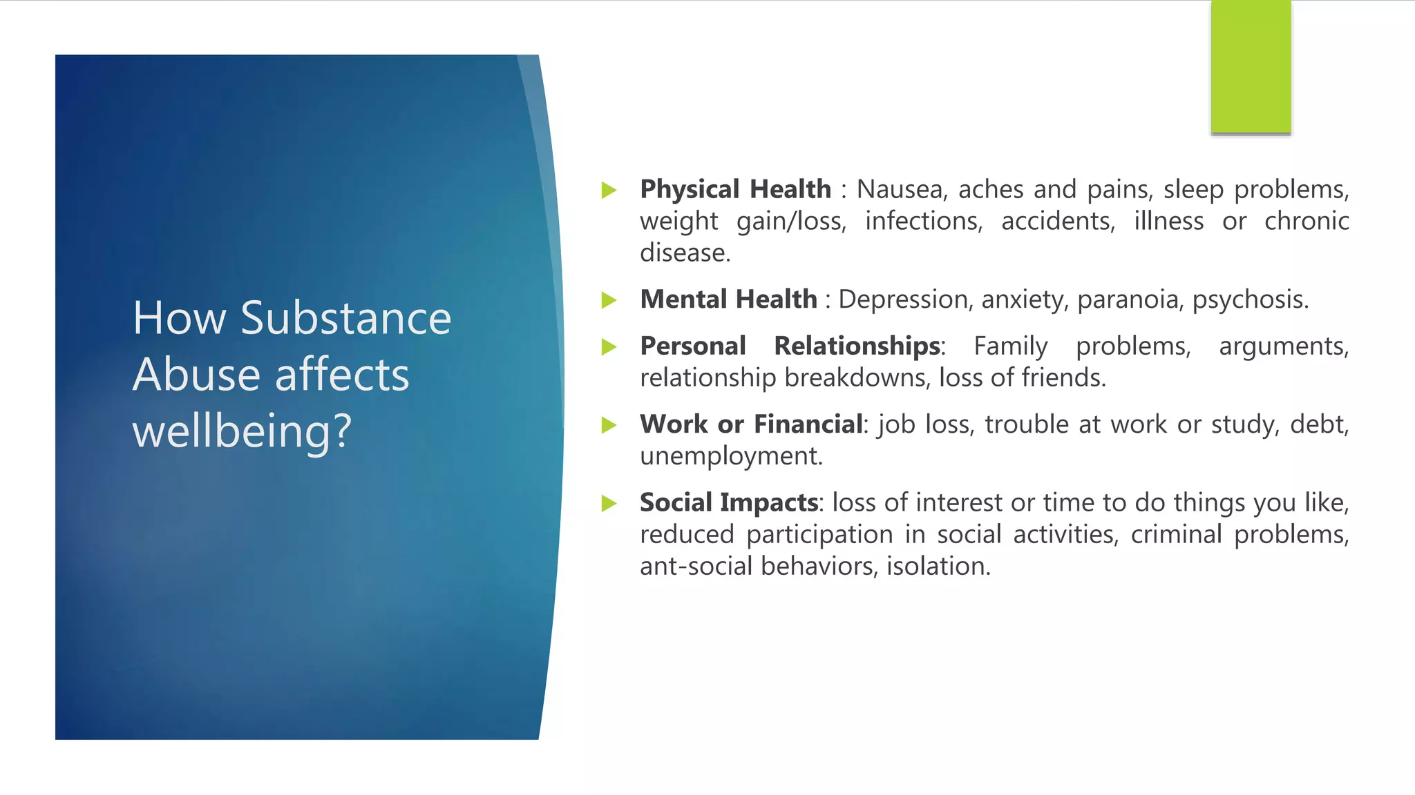 Substance abuse and addiction | PPT
