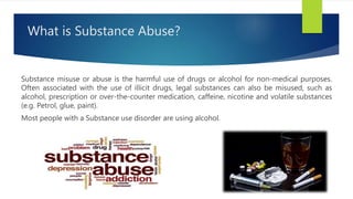 Substance abuse and addiction | PPT