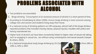 Substance abuse and addiction during adulthood | PPTX | Substance Abuse ...