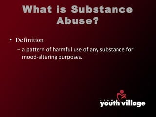 Substance abuse and dependency issues pp | PPT