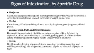 ‘Substance abuse and prevention’ | PPT