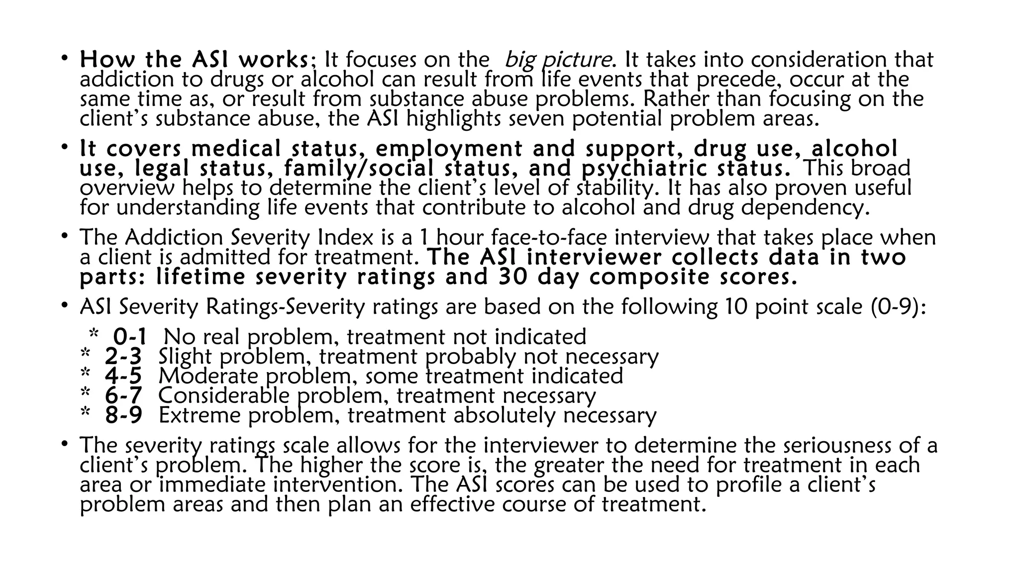 Substance abuse assessment | PPT