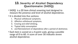Substance abuse assessment | PPT