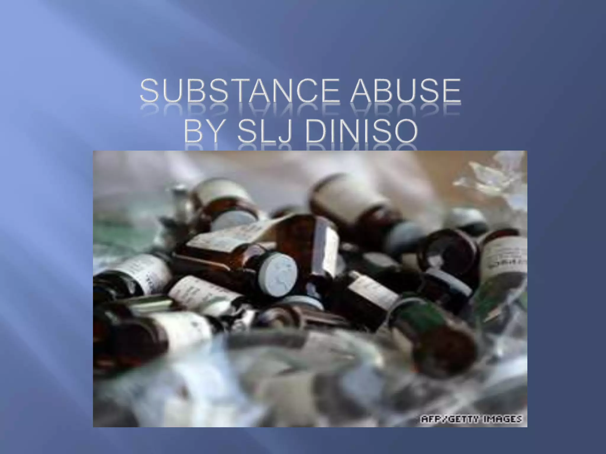 Substance abuse assignment | PPTX