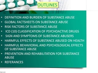 Substance Abuse | PPTX