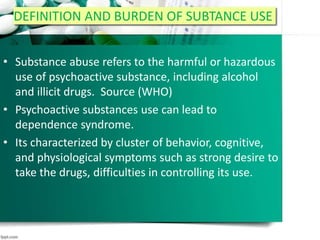 Substance Abuse | PPTX