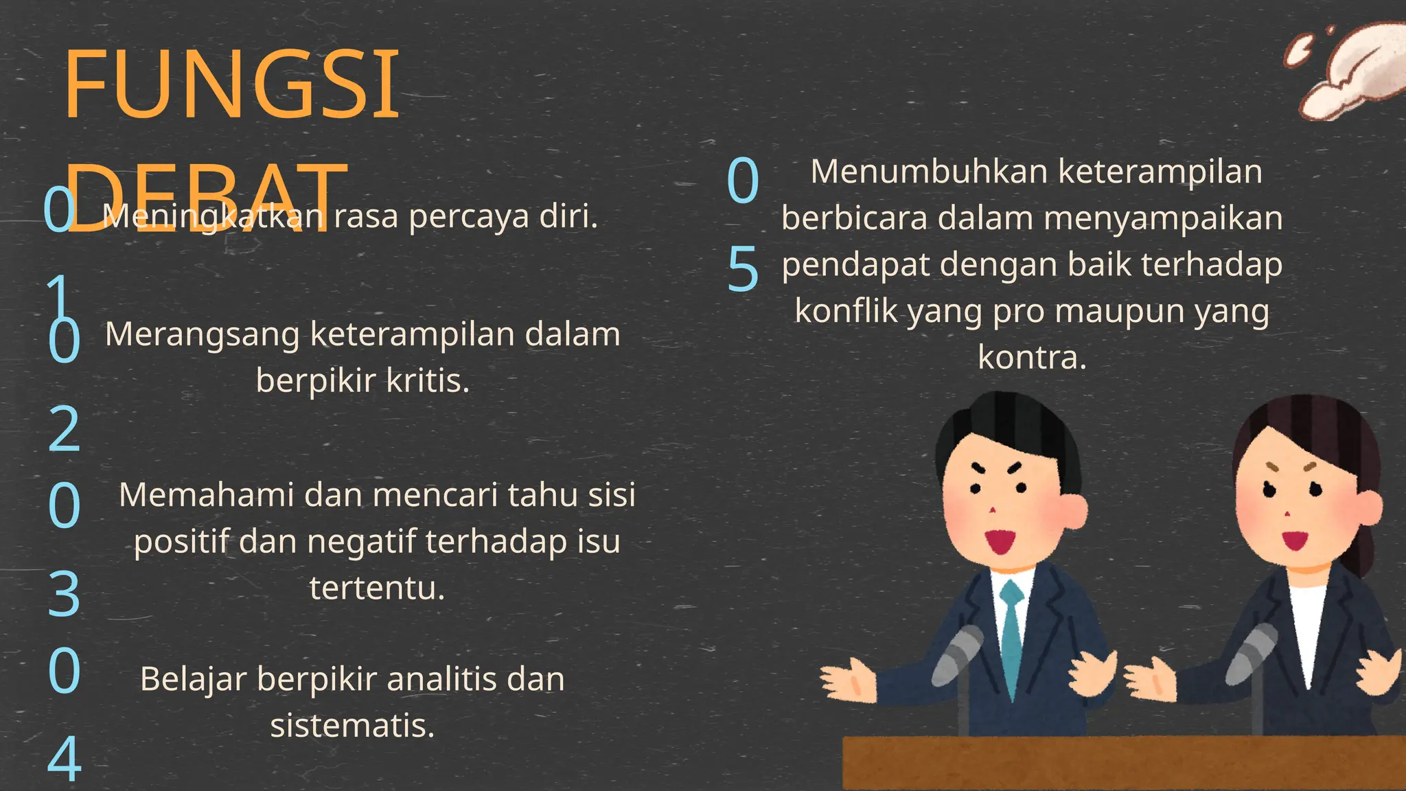 Materi Debat bahasa Indonesia kelas IX.. | PPTX