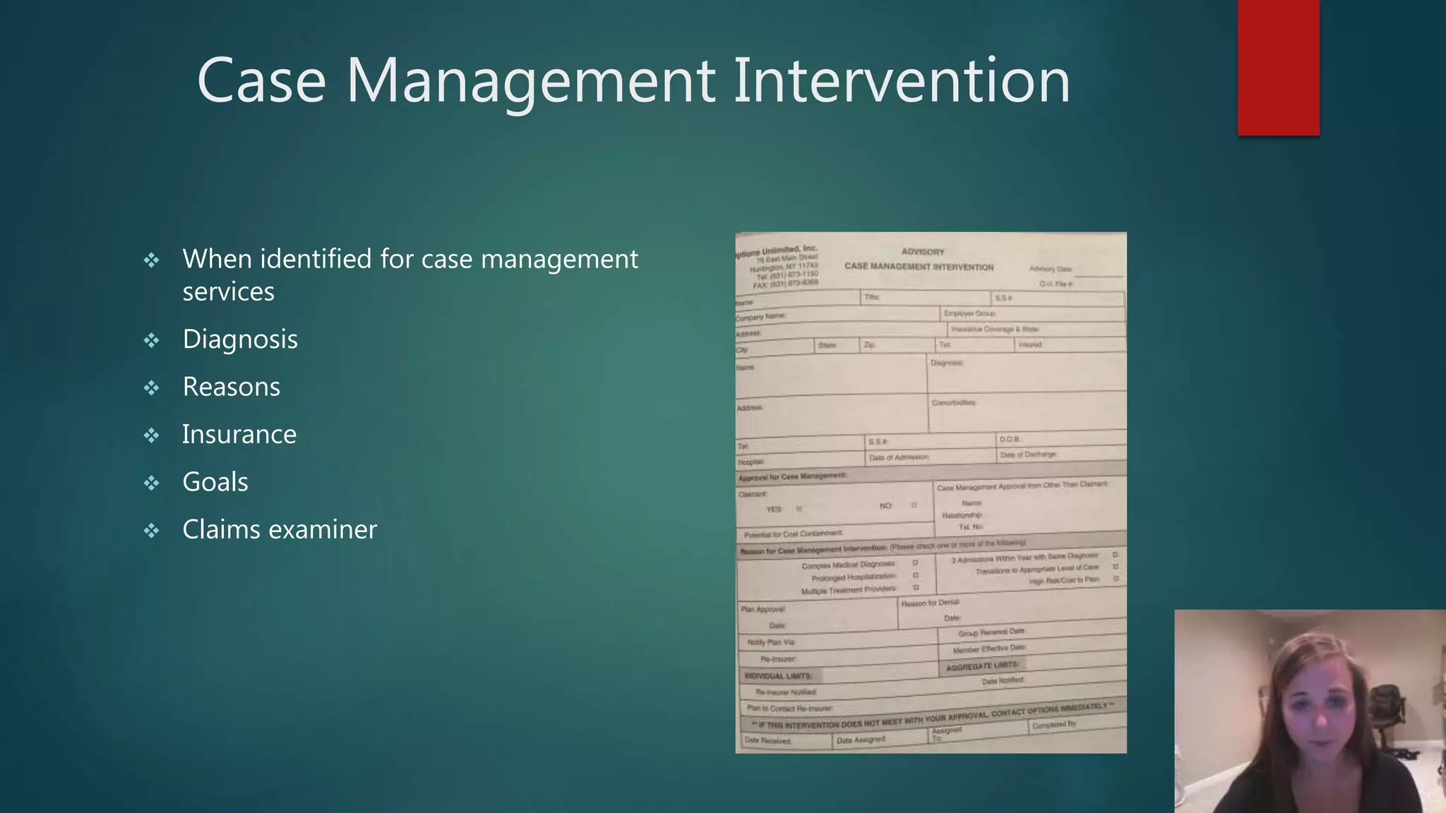 Substance abuse case management | PPT