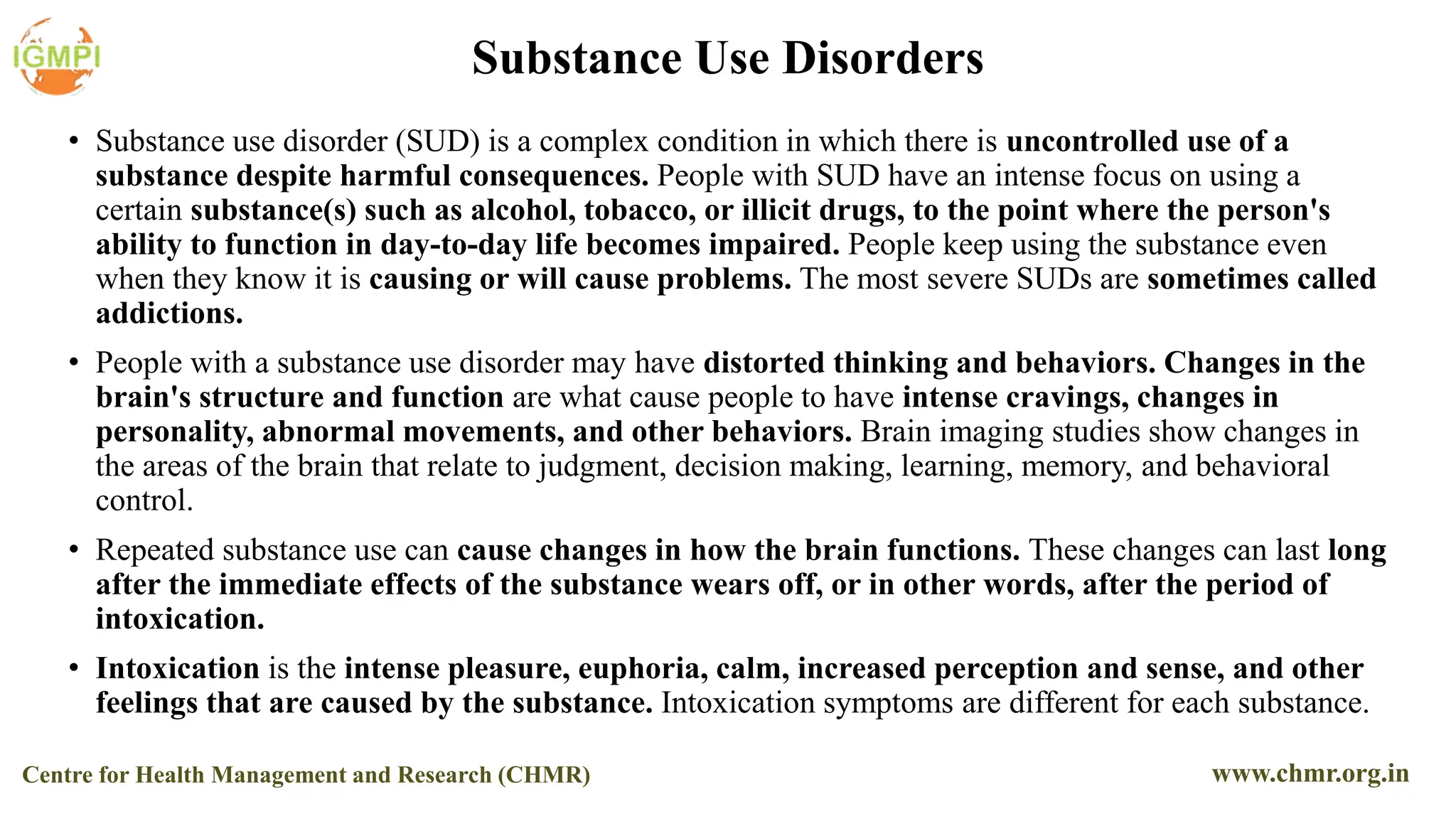 Substance Abuse Disorders and its treatments | PDF