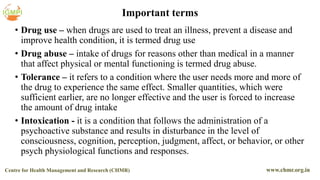 Substance Abuse Disorders and its treatments | PPT | Free Download