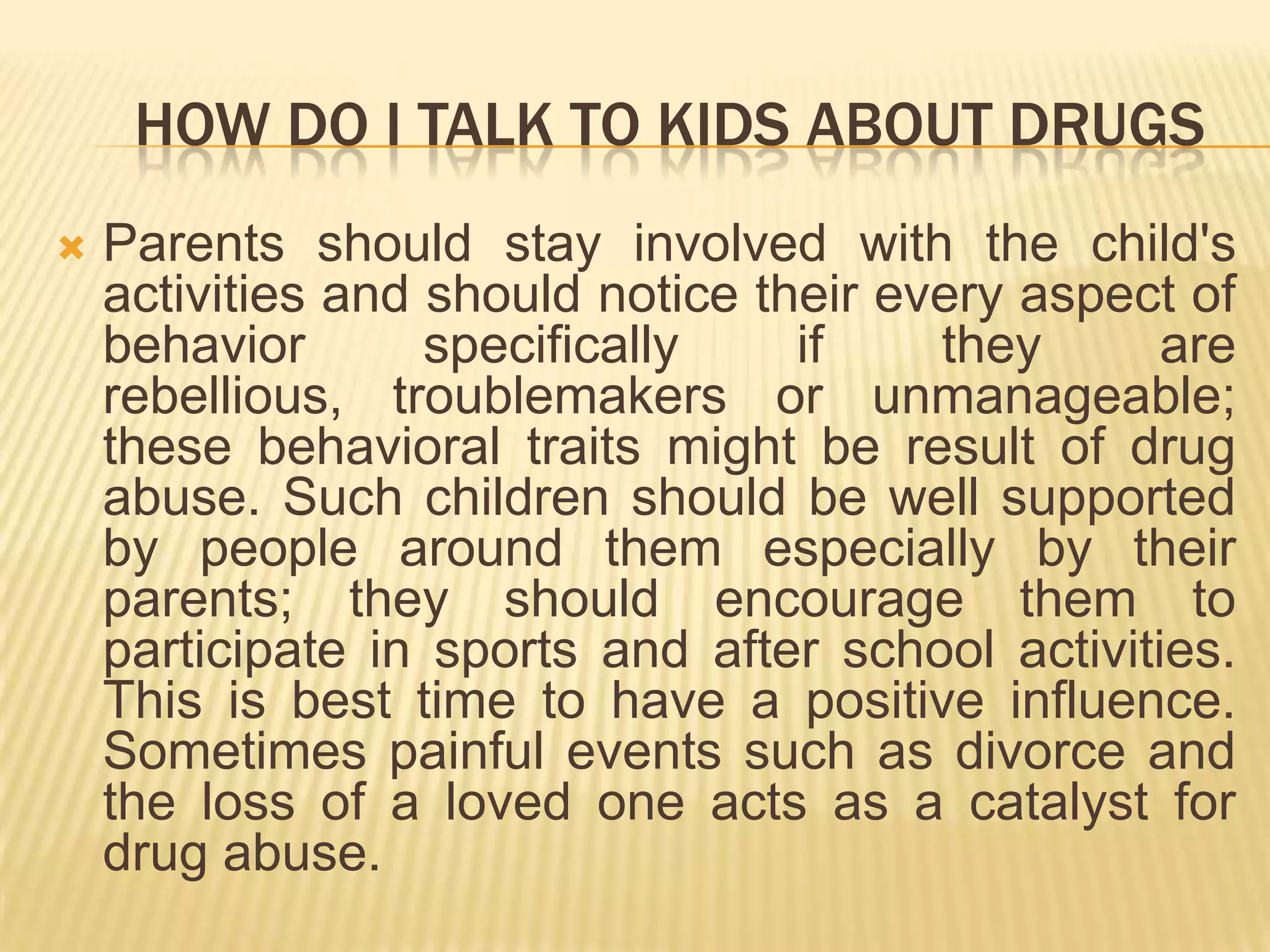 Substance Abuse Education | PPTX