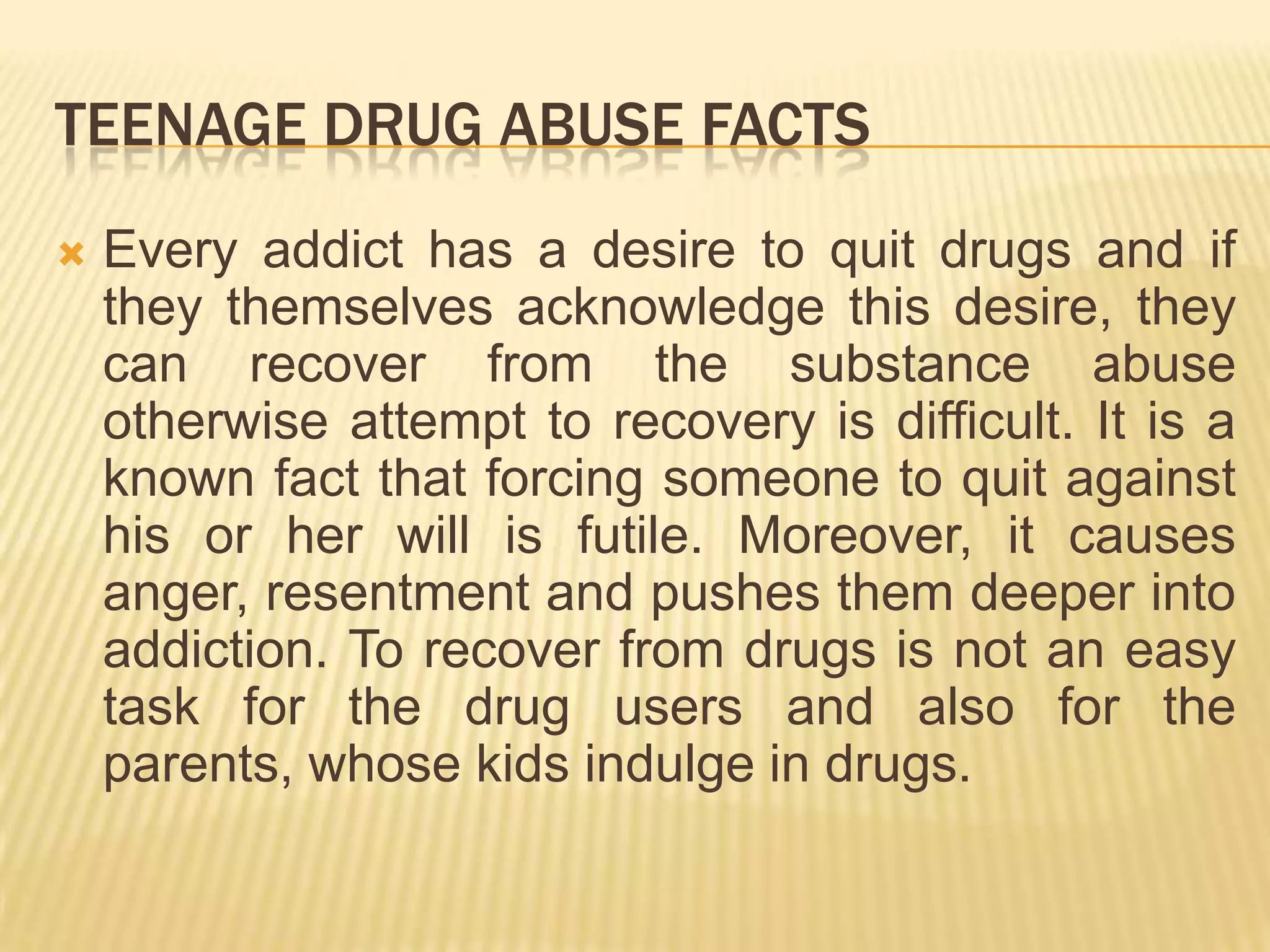 Substance Abuse Education | PPTX