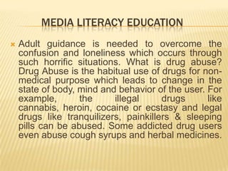 Substance Abuse Education | PPTX | Illegal Drugs, Tobacco, eCigarettes ...