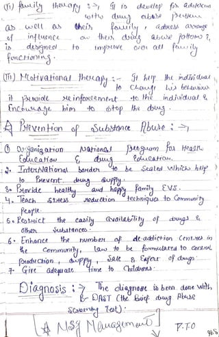 Substance abuse or drug abuse (BSC , GNM NURSING NOTES).pdf