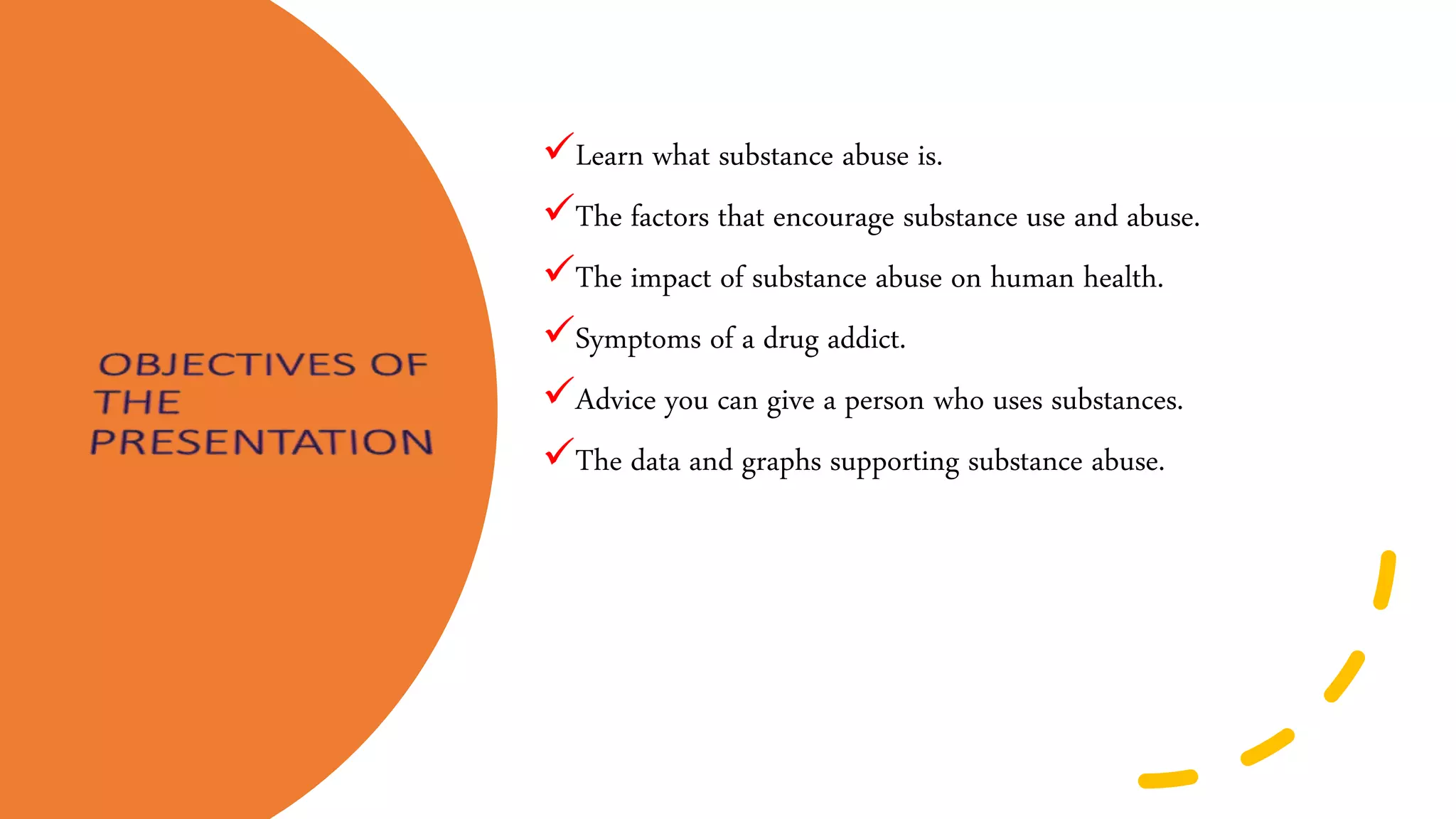 Substance use and abuse | PPTX