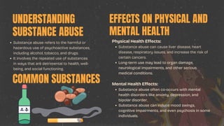 Substance Abuse Awareness and Prevention | PDF