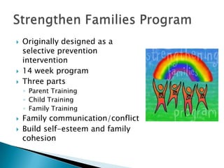 Substance Abuse Prevention Programs for Children and Adolescents | PPTX