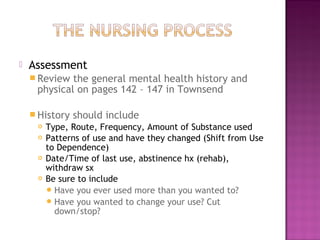 Substance abuse rf order 5 | PPT