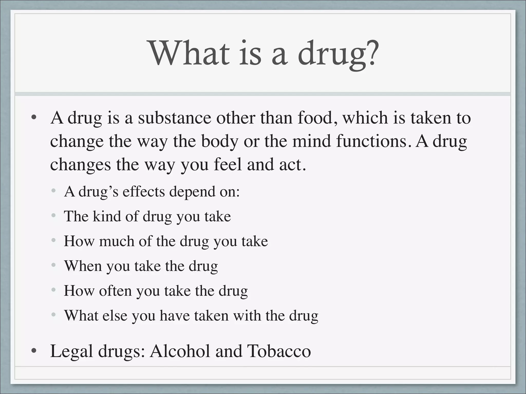 Substance abuse slideshow 1 by Anna | PPT