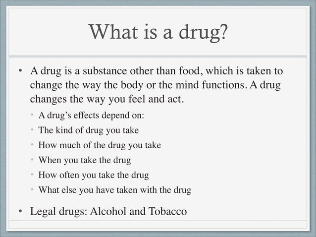 Substance abuse slideshow 1 by Anna | PPT